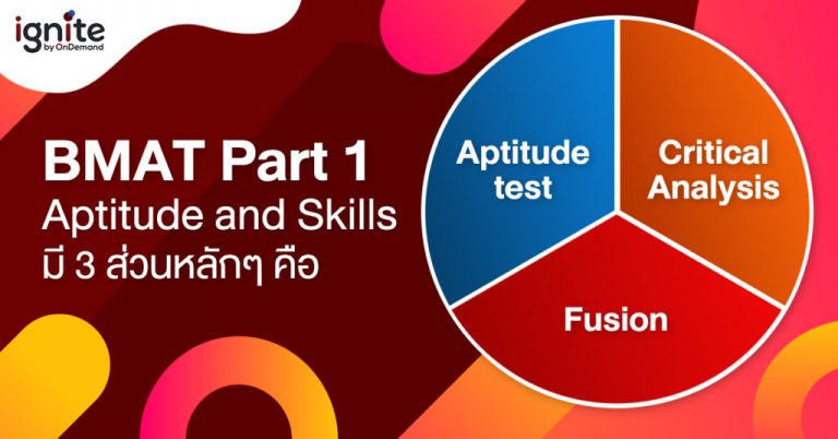 รีวิวข้อสอบพร้อมเทคนิคพิชิต ข้อสอบ BMAT Part 1 by พี่ภัทร์และพี่กั๊ก ...