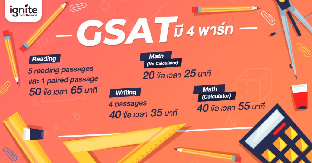 GSAT คืออะไร ? ทางเลือกใหม่ของเด็กอยากติดคณะอินเตอร์ - Ignite by OnDemand