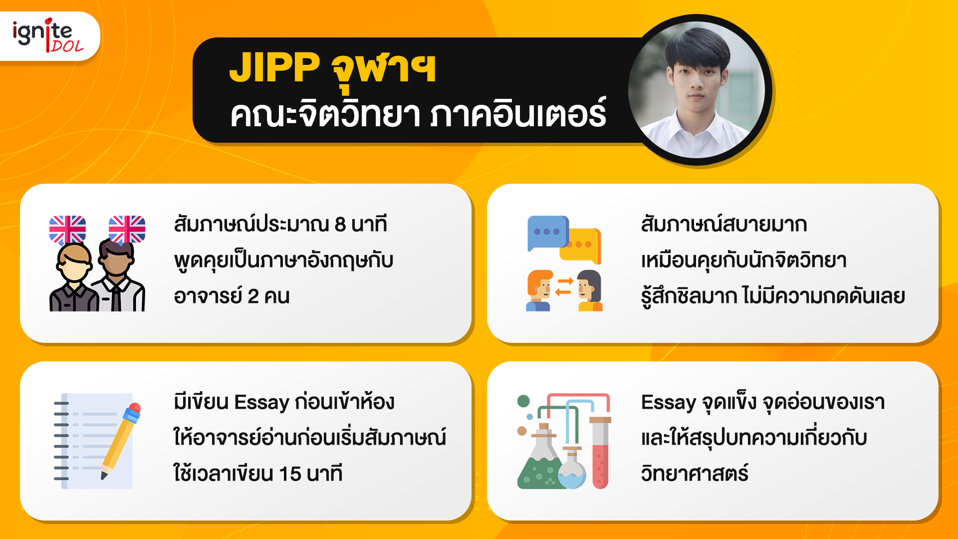 รีวิวสัมภาษณ์คณะอินเตอร์สายศิลป์ BALAC,COMMARTS,JIPP กับพี่ปีเตอร์ ...