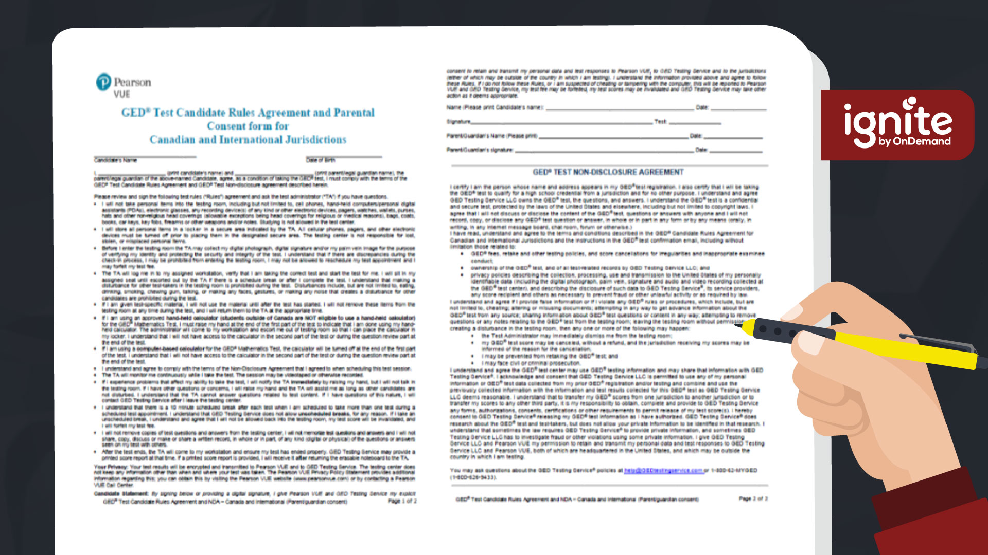 อัปเดตล่าสุด! วิธีส่ง GED Parental Consent Form สำหรับน้อง ๆ ที่อายุต่ำ ...