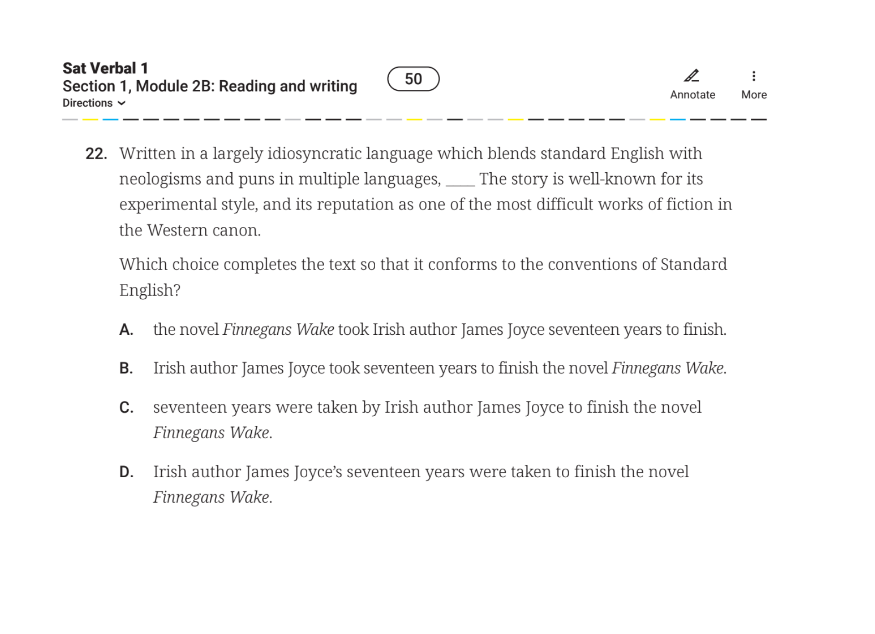 พบประสบการณ์สอบ ‘เสมือนจริง’ Digital SAT Self Practice - Ignite by OnDemand