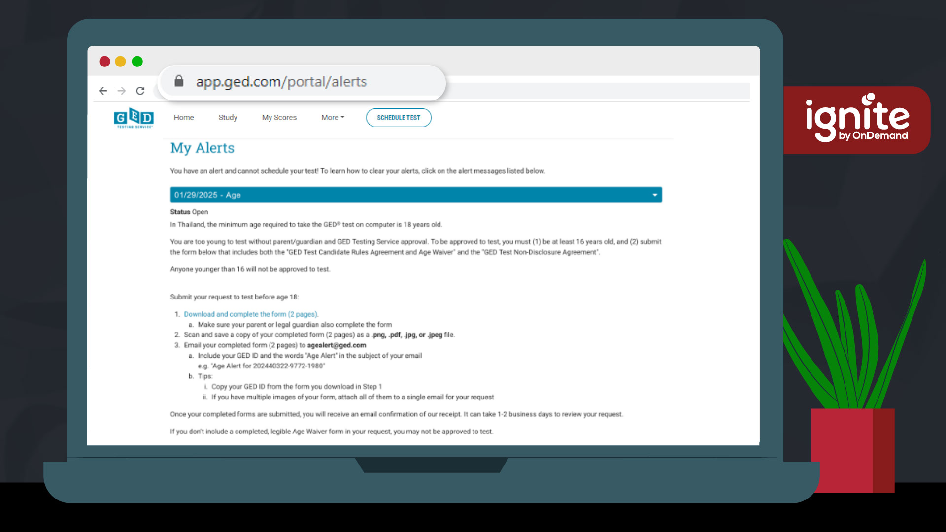 อัปเดตล่าสุด! วิธีส่ง GED Parental Consent Form สำหรับน้อง ๆ ที่อายุต่ำ ...